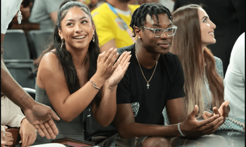 Bryce James Spotted with His Girlfriend Sadie Johnson at the Olympics!
